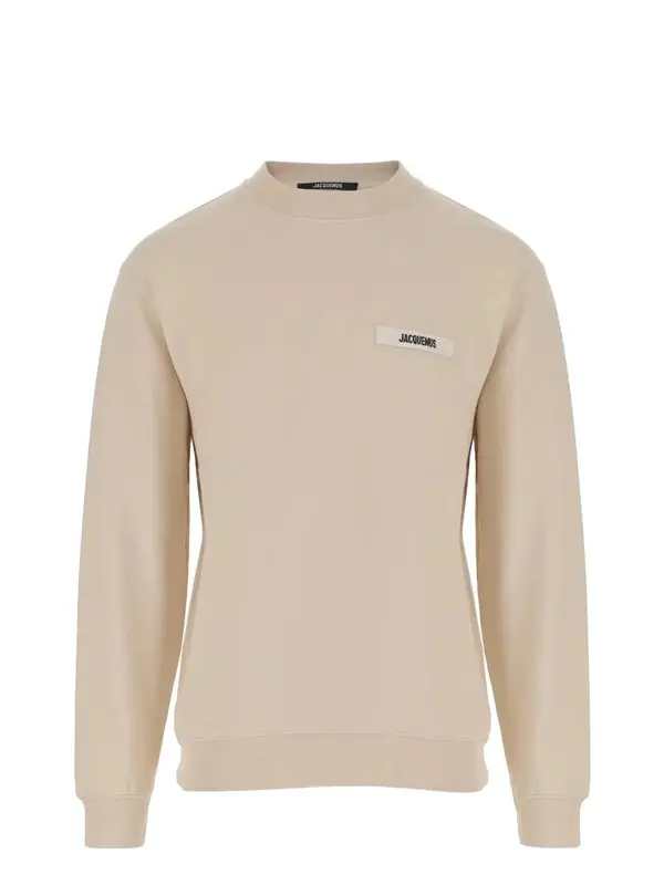 Jacquemus Le Sweatshirt Gros Grain In Cotton - Multicolor