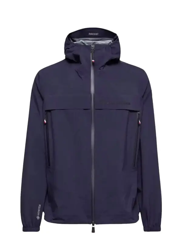 Moncler Grenoble: Shipton Packable Gore-tex® Shell Jacket With Hood - Blue