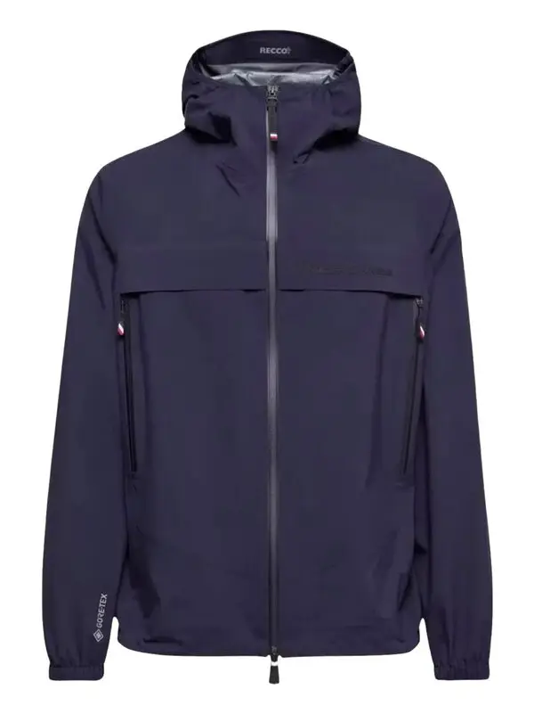 Moncler Grenoble: Shipton Packable Gore-tex® Shell Jacket With Hood - Blue