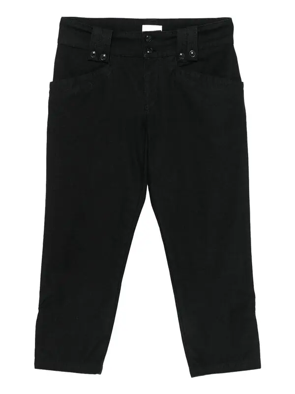 Isabel Marant Étoile Pantaloni Berna Al Ginocchio - Black