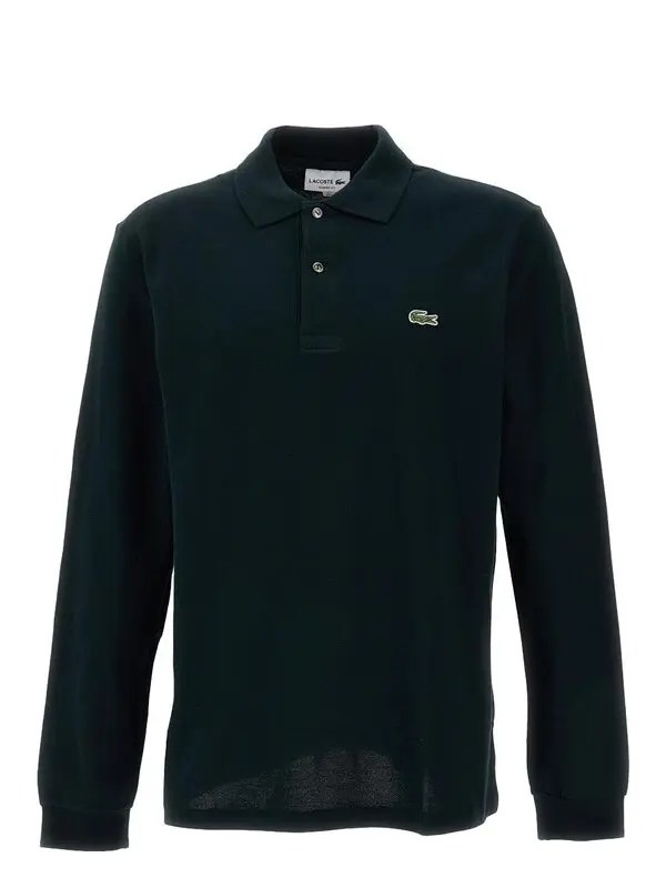 Lacoste Best Polo Manica Lunga - Verde