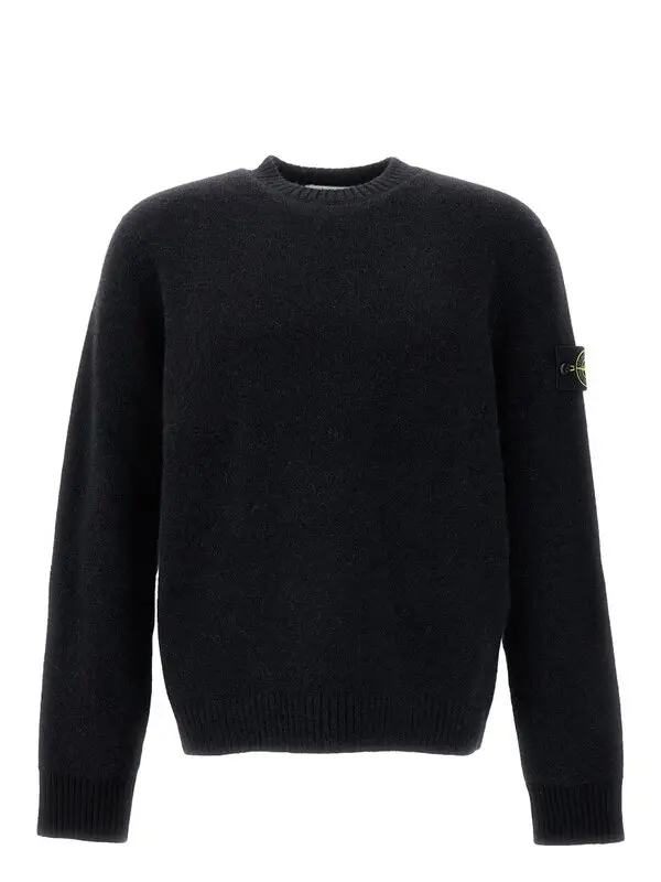Stone Island Maglione Girocollo - Nero