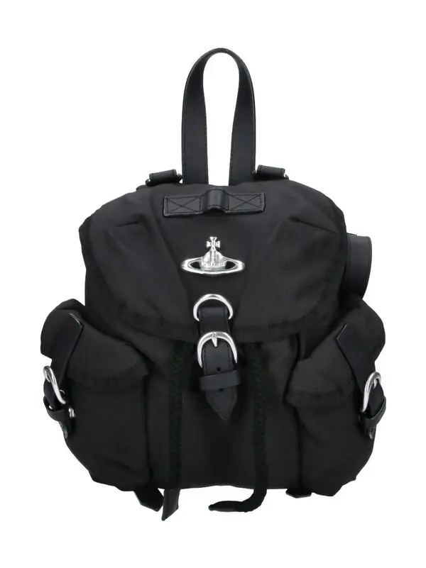VIVIENNE WESTWOOD Small Backpack “highland - Black