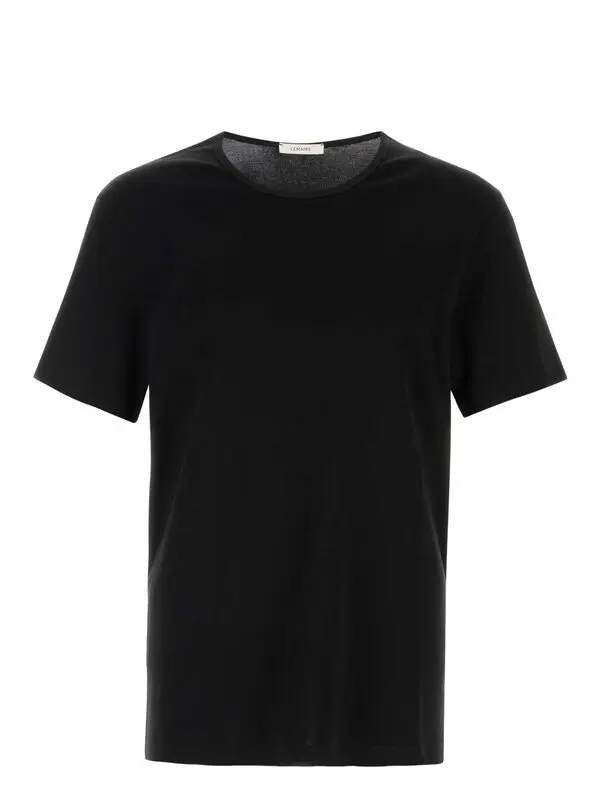 LEMAIRE Cotton T-shirt - Black