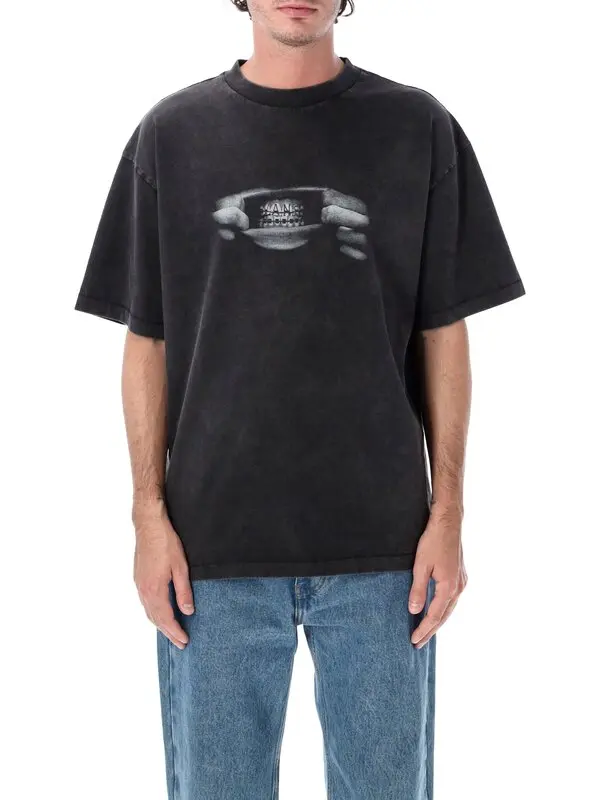 VANS X OTW Graphic Oversized T-shirt - Nero