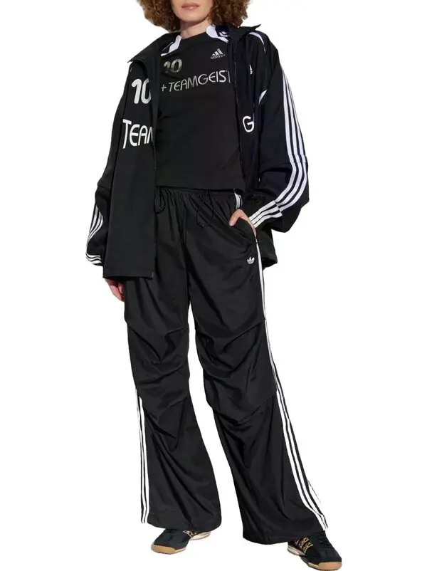 Adidas Teamgeist Logo-print T-shirt - Black