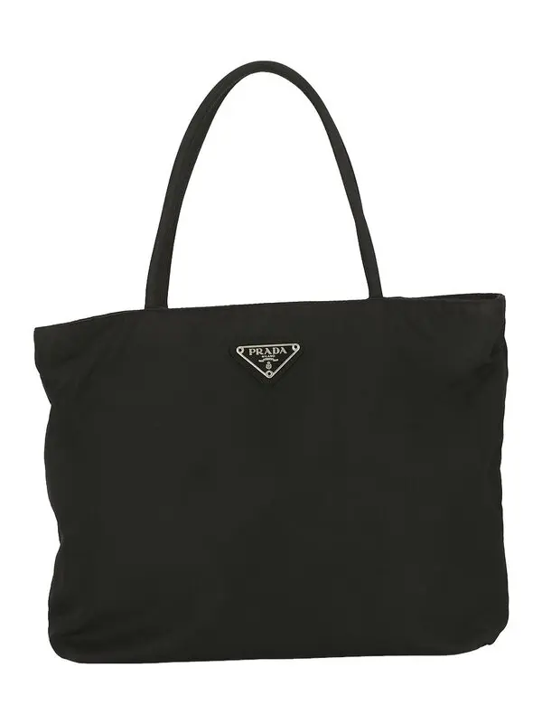 Prada Tessuto Tote Bag - Black