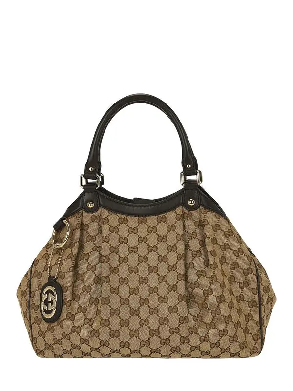 Gucci Sukey Tote Bag - Brown