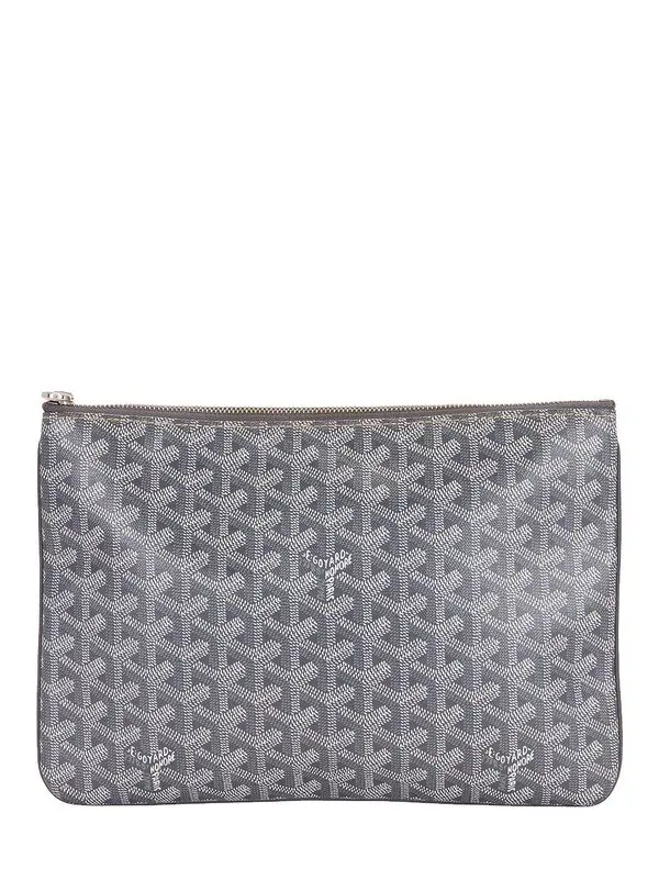 Goyard Senat Mm Pouch - Grey