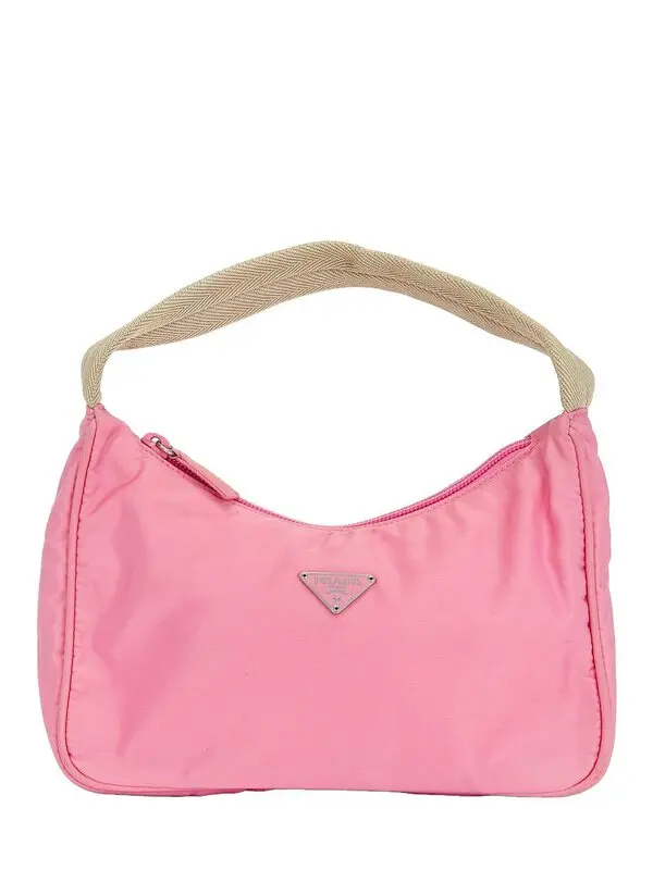 Prada Tessuto Sport Hobo Bag - Pink