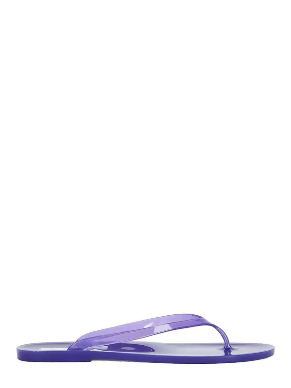 Christopher Esber Jo Flip Flop In Purple - Grape
