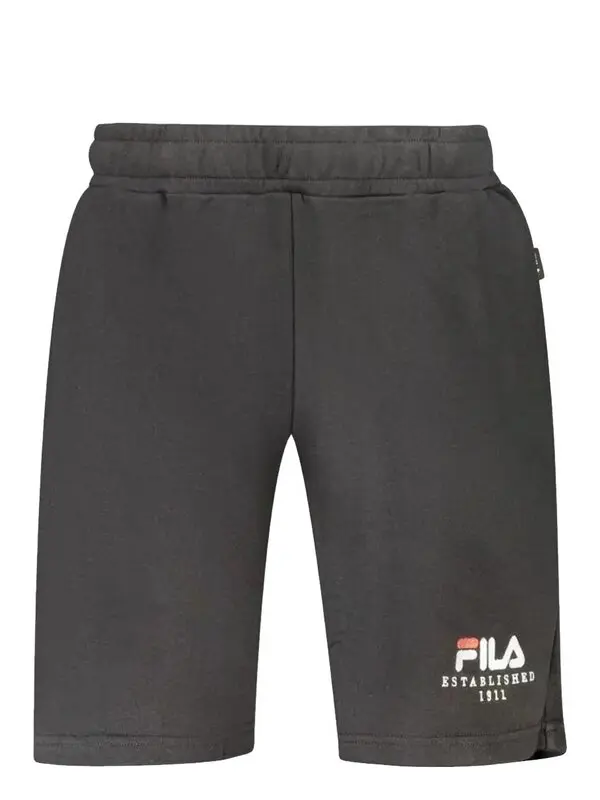FILA Logo-print Drawstring Shorts - Black
