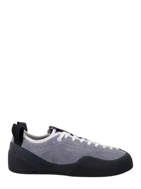 VILLAGE PM 1pm Panelled Suede Sneakers - Grey