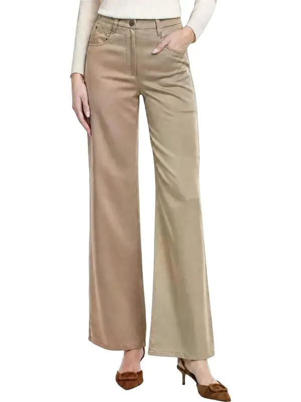 Brunello Cucinelli Flared-leg Trousers - Brown