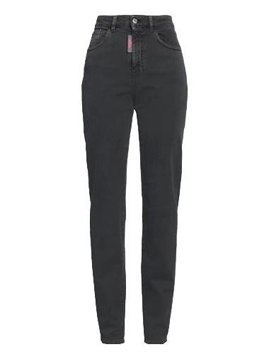 TWINSET Jeans Size Cotton, Elastane - Black