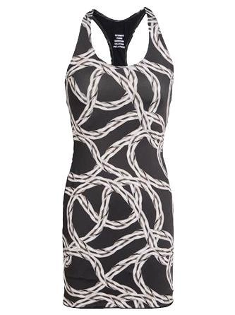 Vetements Mini Dress Size Polyamide, Elastane - Grey