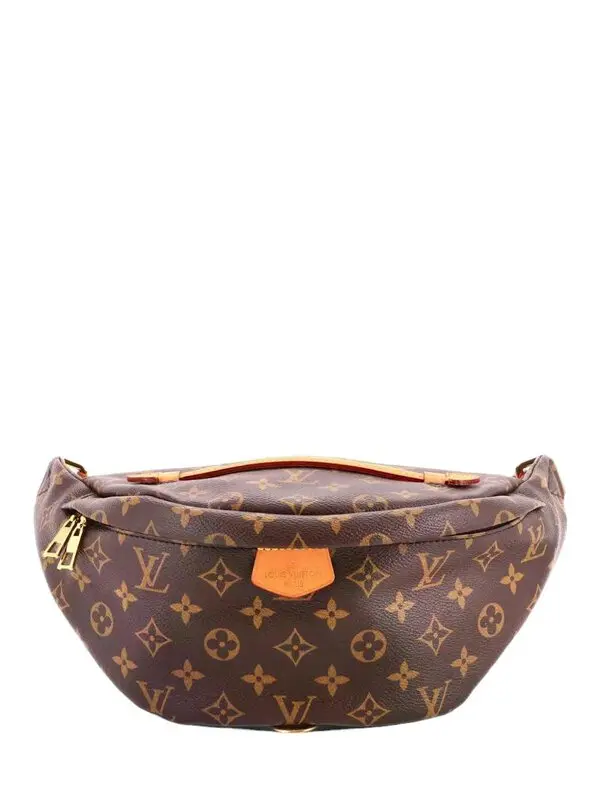 LOUIS VUITTON Bum Bag Monogram Canvas Belt Bag - Brown
