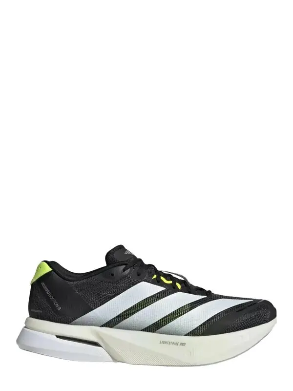 Adidas Adizero Boston Lace-up Sneakers - Black