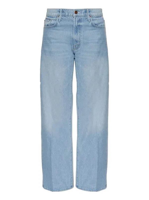 MOTHER The Whip Skimp Straight-leg Jeans - Blue