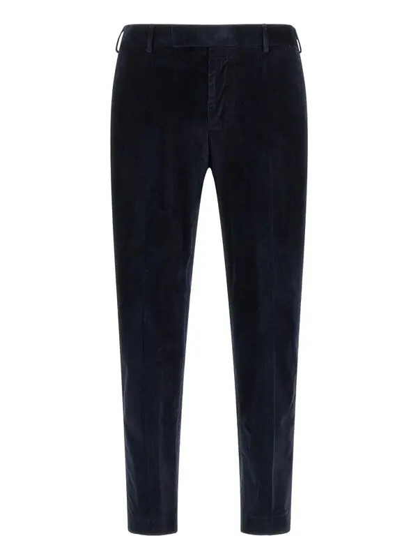 PT TORINO Tapered Casual Trousers - Blue