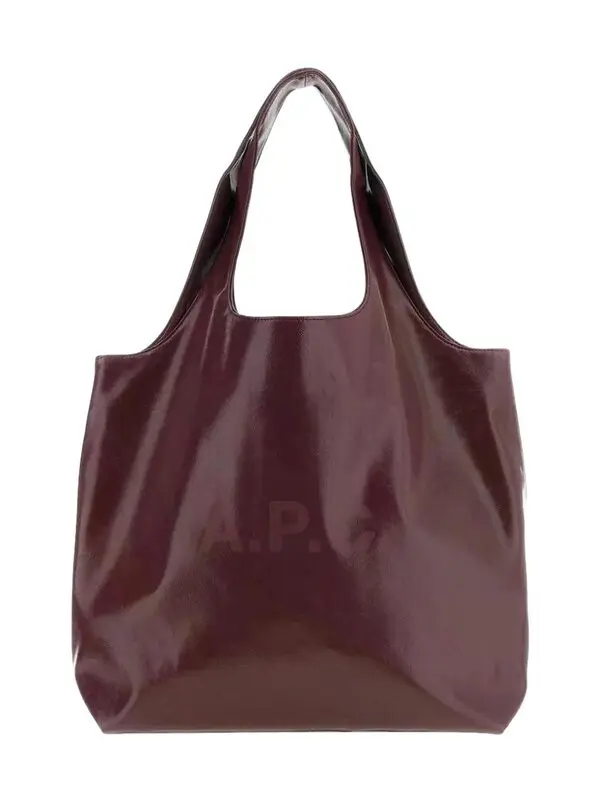 A.p.c. Ninon Tote Bag - Red