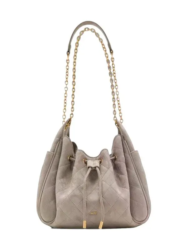Jw Pei Rowan Quilted Chain Bucket Bag - Grey
