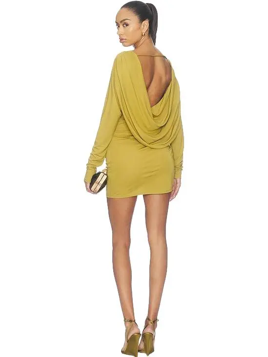 Ronny Kobo Nia Dress - Olive