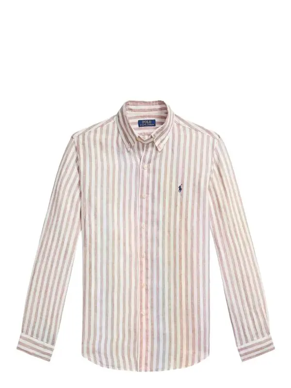 Polo Ralph Lauren Striped Linen Shirt - Neutrals