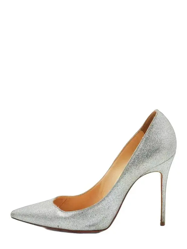 CHRISTIAN LOUBOUTIN So Kate Glitter Pumps - Silver