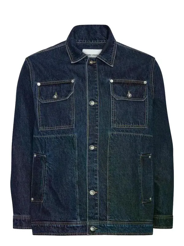 Henrik Vibskov Mads Denim Jacket - Blue