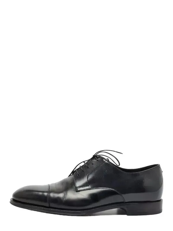 LOUIS VUITTON Minister Damier Derby Shoes - Black