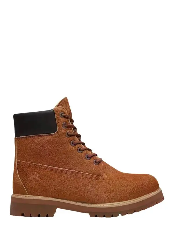 Timberland Heritage Inch Brushed-effect Ankle Boots - Brown