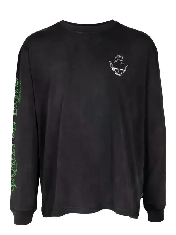 MALBON X Grateful Dead Gorse Long-sleeve T-shirt - Black