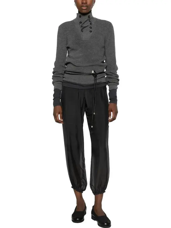 Paloma Wool Milon Button-up Sweater - Grey