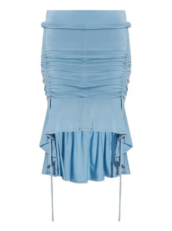KNWLS Pleated Skirt - Blue