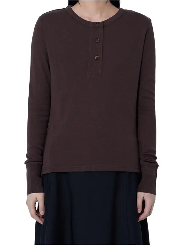Studio Nicholson Long-sleeve Knit Top - Black