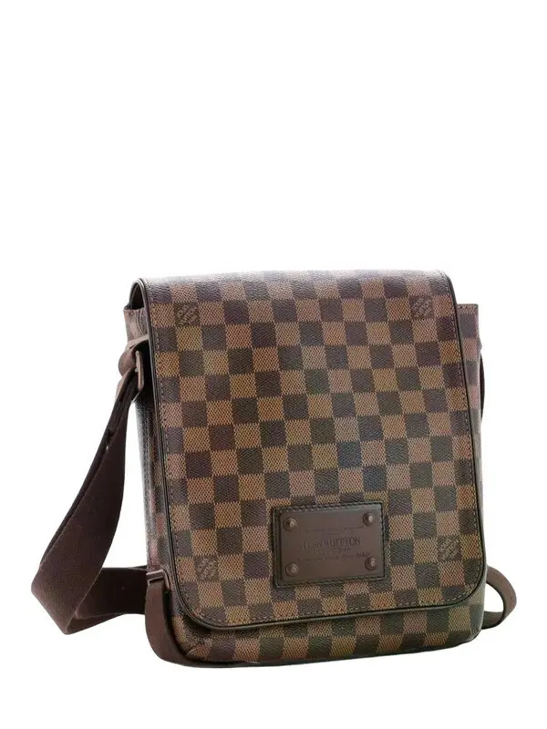LOUIS VUITTON Brooklyn Handbag Damier Pm Crossbody Bag - Brown
