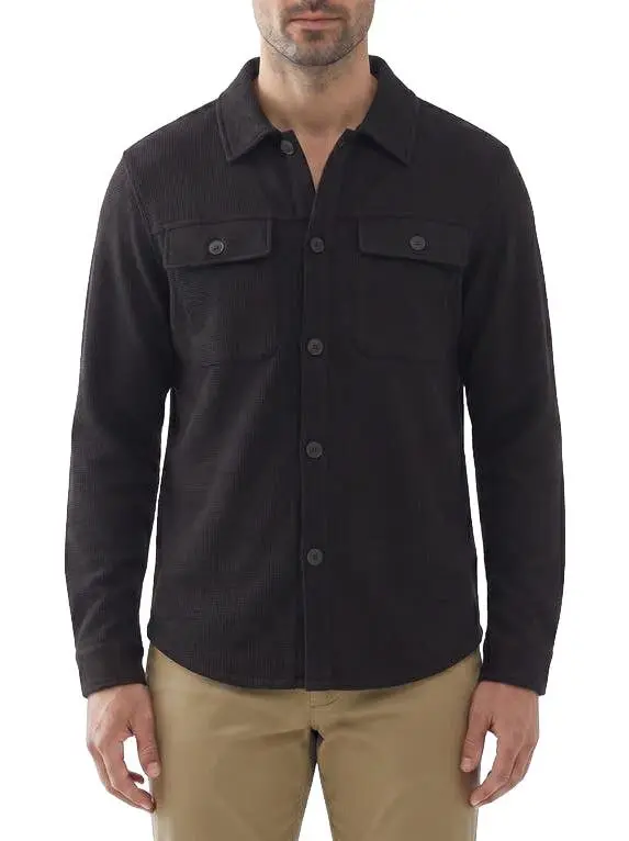 REPORT COLLECTION Vino Knit Shirt - 09 Black