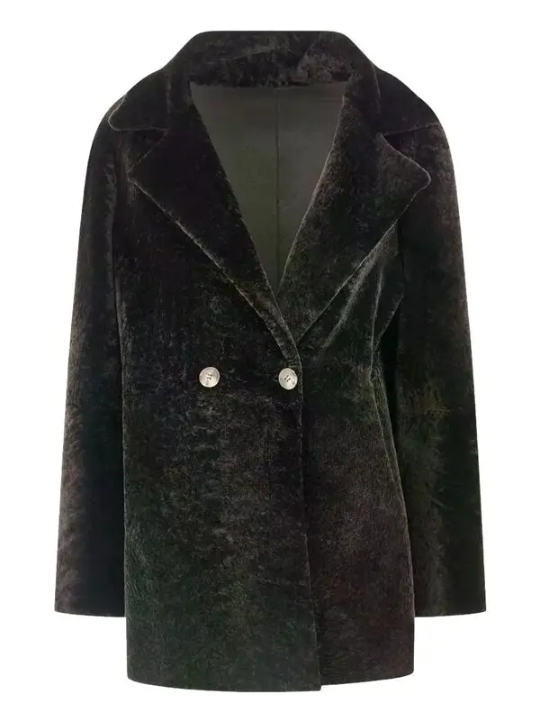 Aspesi Double-breasted Blazer - Brown