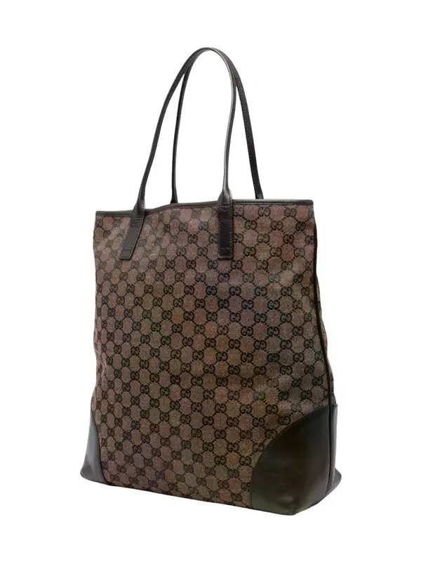 Gucci 2000-2015 Gg Canvas Tote Bag - Brown