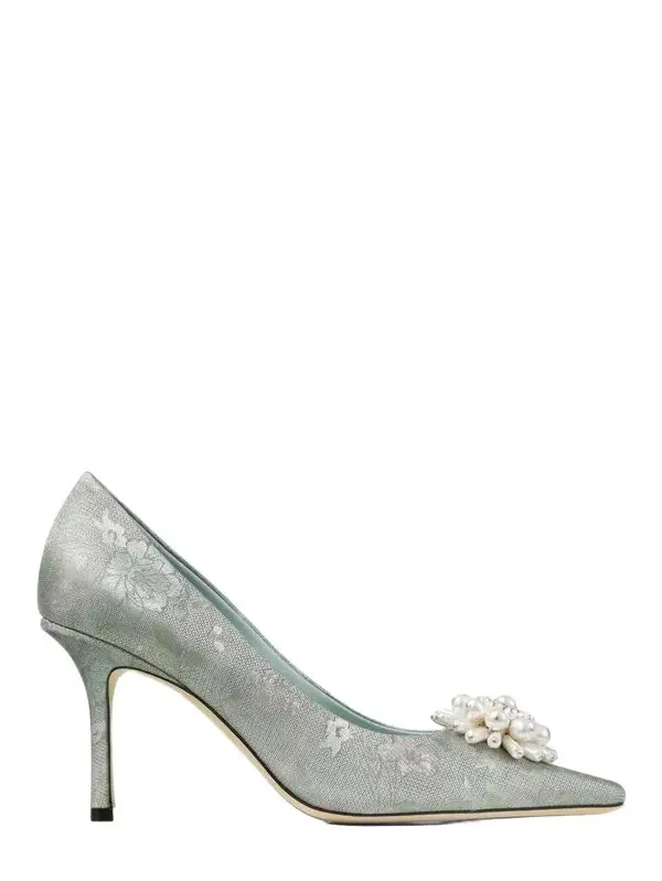 JIMMY CHOO Ines Pumps 85 - Green