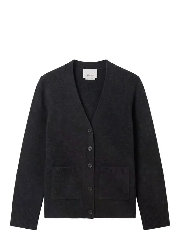 ARLO MOTT Bleeker V-neck Cardigan - Grey