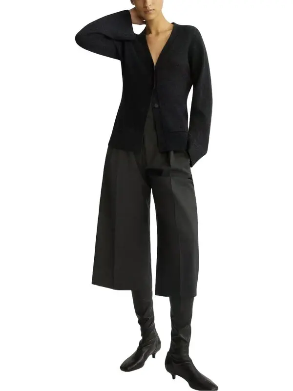 ARLO MOTT Bleeker V-neck Cardigan - Grey