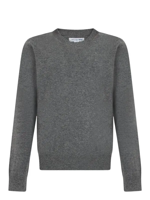 Comme Des Garçons Crew-neck Sweater By - Grey