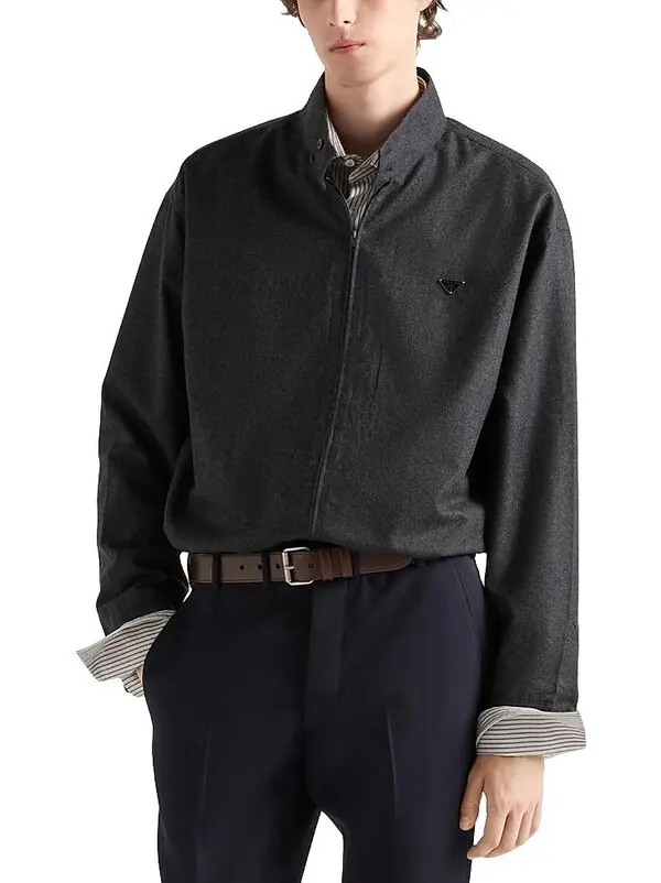 Prada Wool Shirt - Grey