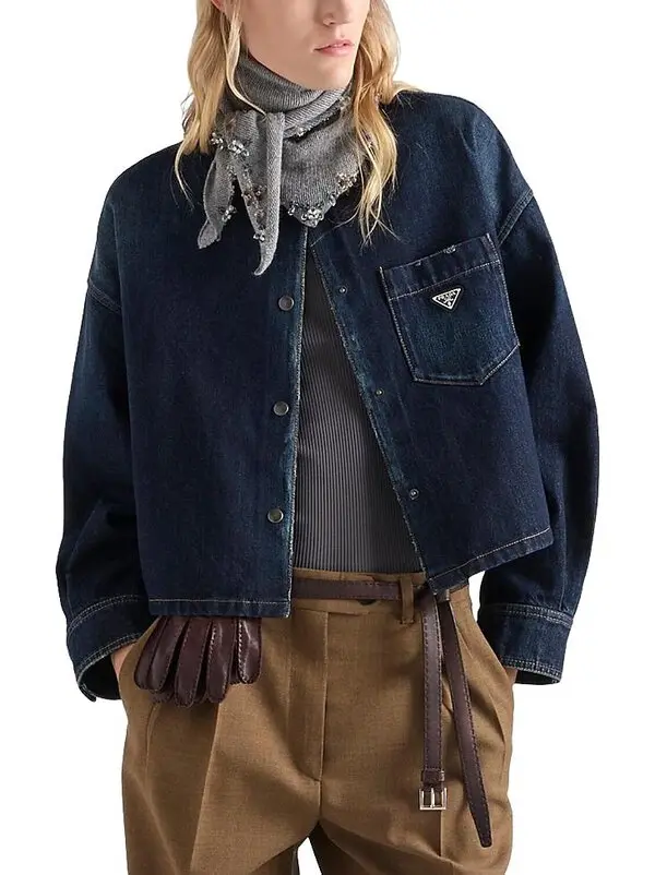 Prada Denim Shirt - Navy
