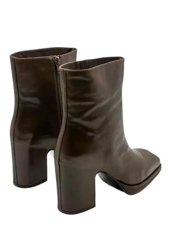 PALOMA BARCELO Arya Platform Ankle Boots - Brown