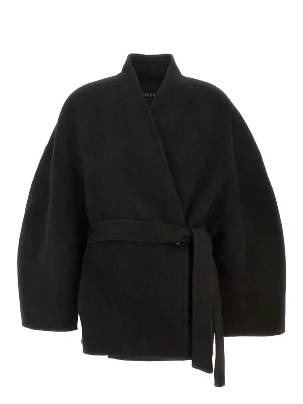 HERSKIND Clara Cocoon-sleeve Jacket - Black