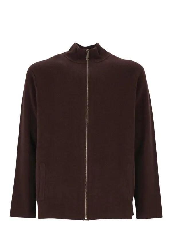 OLIVER LATTUGHI Zip Jacket - Brown
