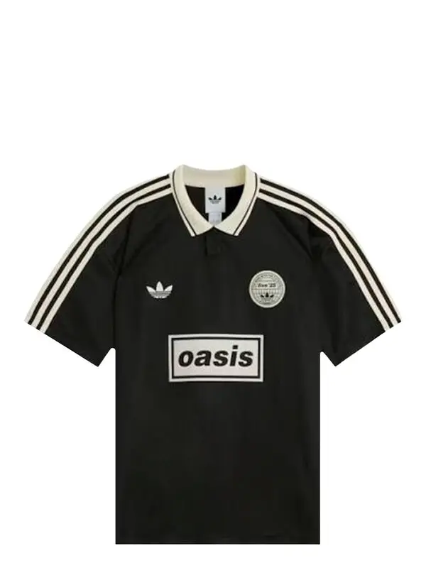 Adidas X Oasis Tour Jacquard Jersey - Black